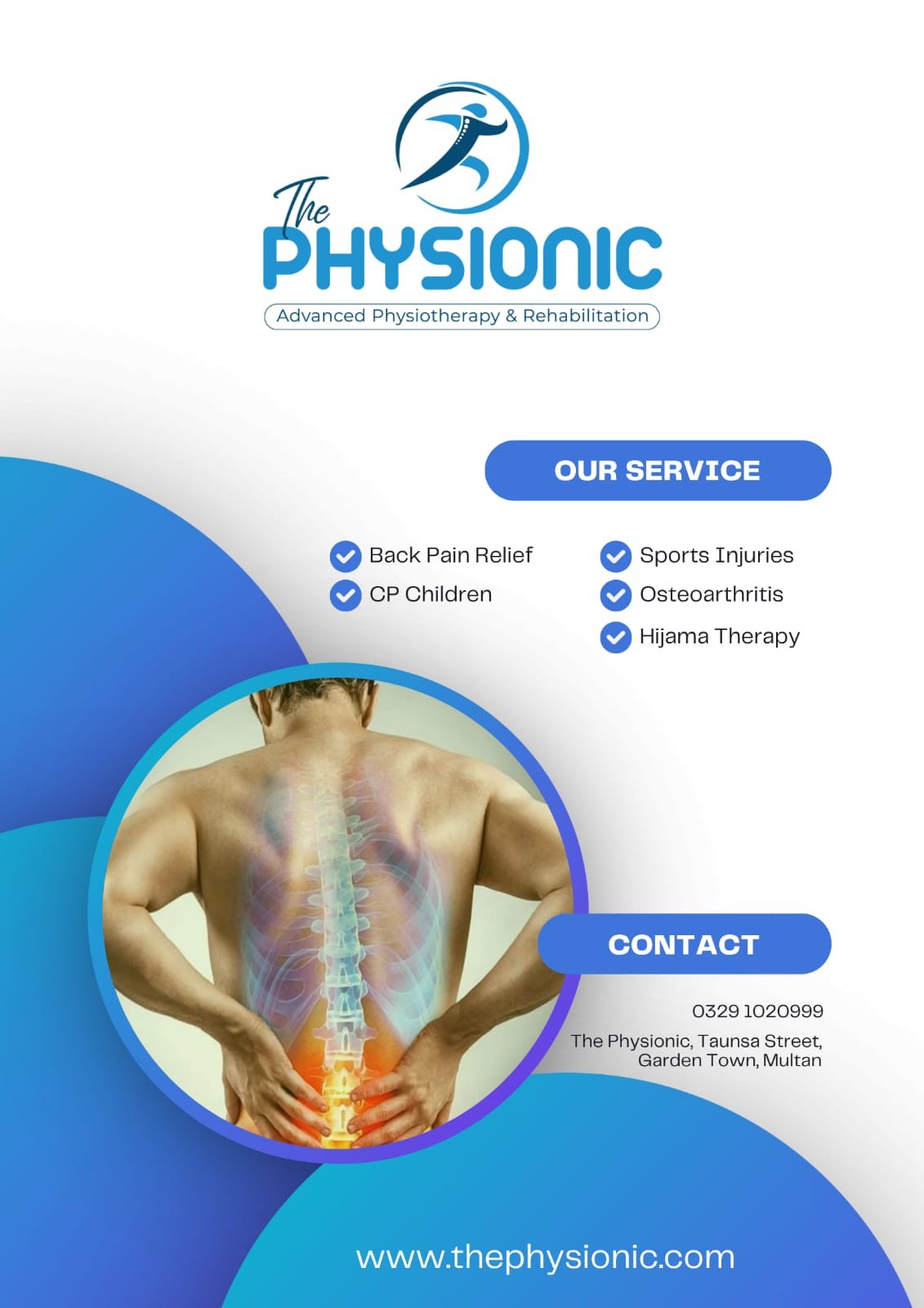 Get Appointment - Physiotherapy & Rehabilitation Center in Multan